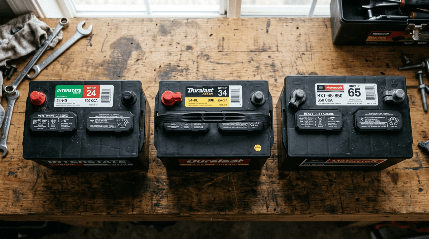 Car Battery Group Size Guide - BCI Dimensions