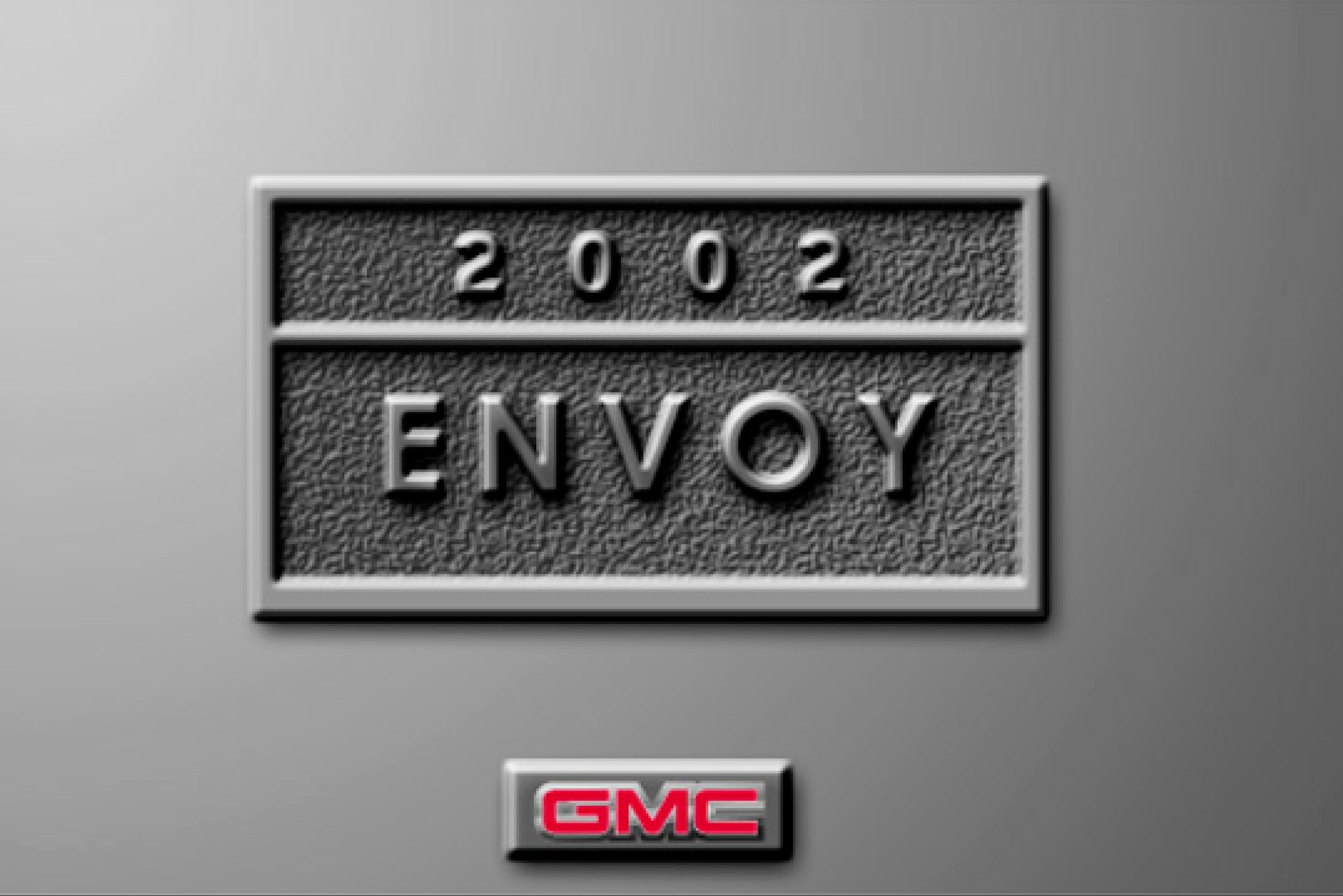 2002 GMC Envoy Owner's Manual - DIY & Guides
