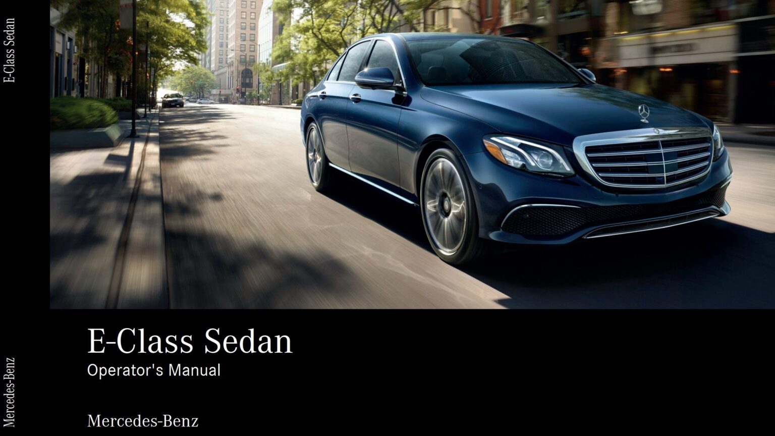 2020 Mercedes-Benz E Class Owner's Manual - DIY & Guides