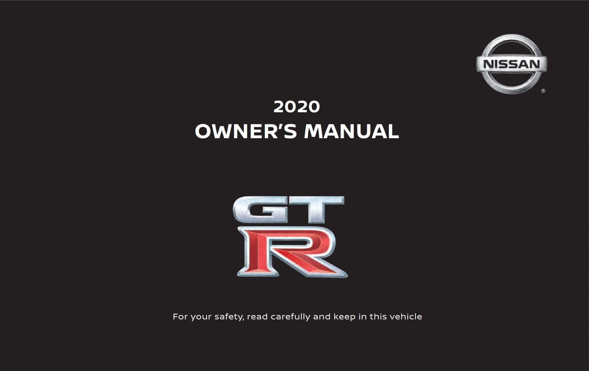 2020 Nissan Gtr Owner's Manual - DIY & Guides