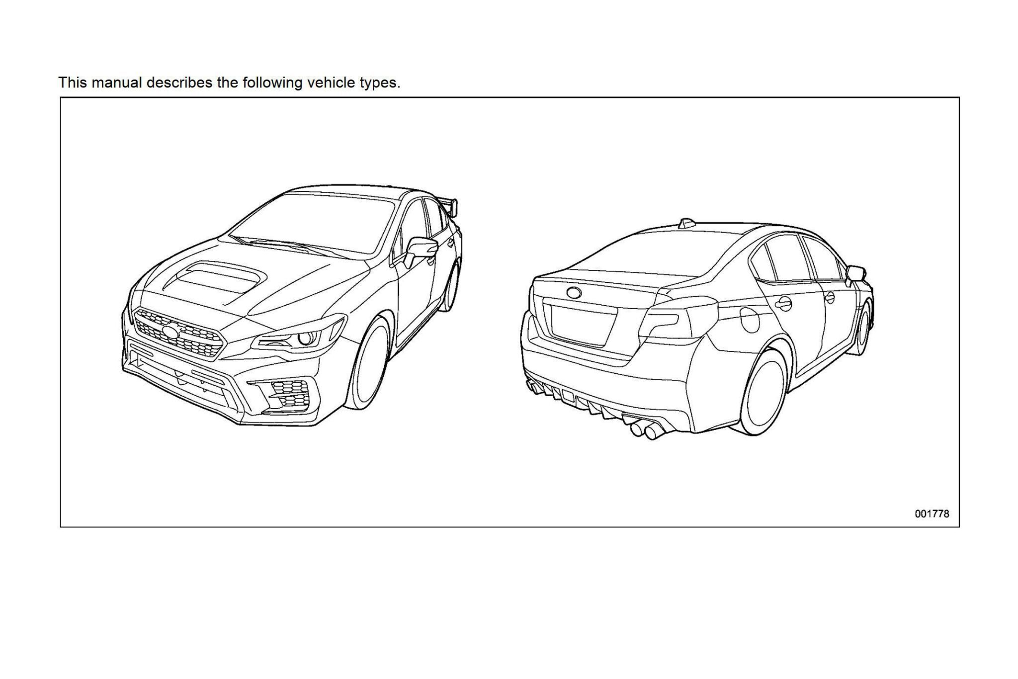 2020 Subaru Wrx Owner's Manual - DIY & Guides