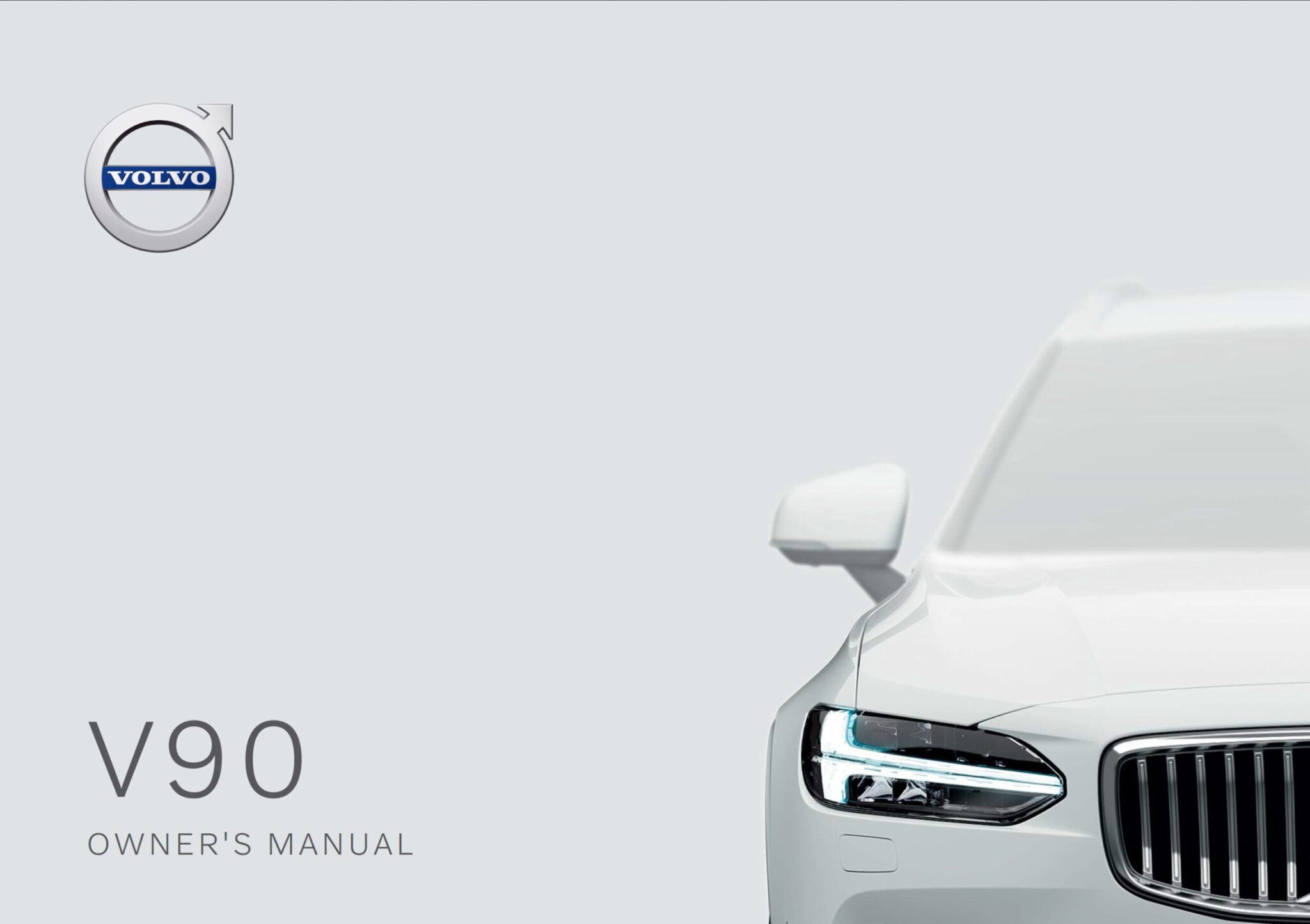 2021 Volvo V90 Owner's Manual - DIY & Guides