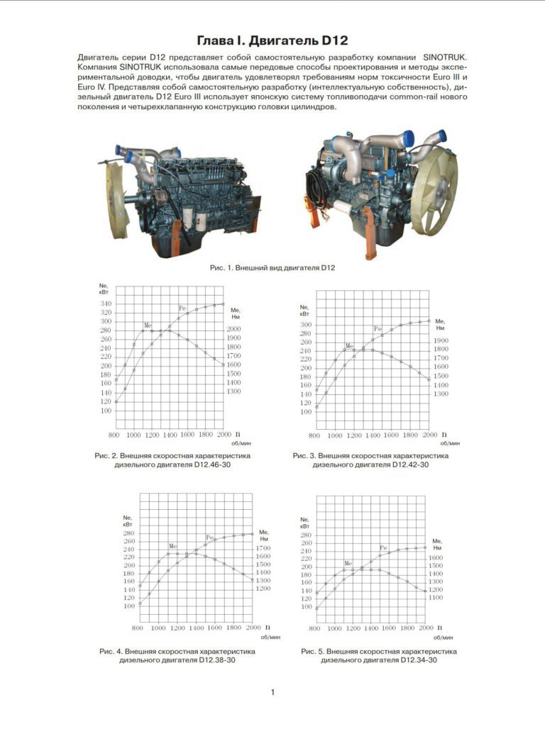 HOWO. Engine D12 Euro III. Repair manual - DIY & Guides