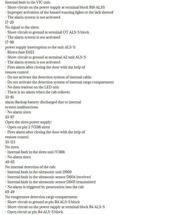 DAF LF, CF, XF Truck Fault Codes DTC (ALS, AGS) - DIY & Guides