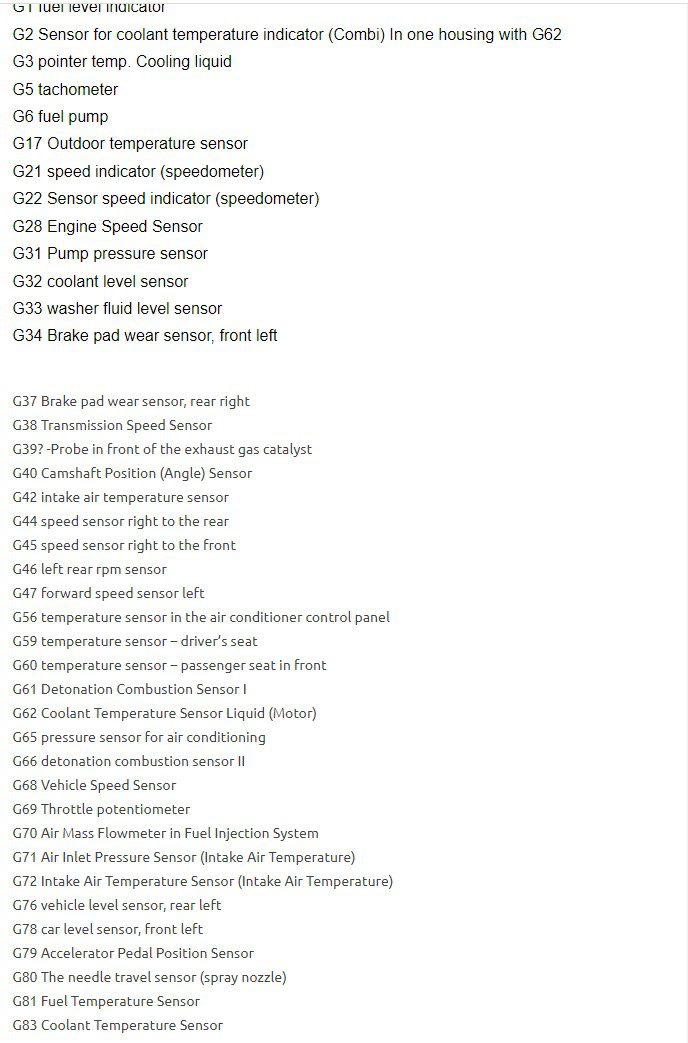 FAW trucks – VAG fault codes list - DIY & Guides