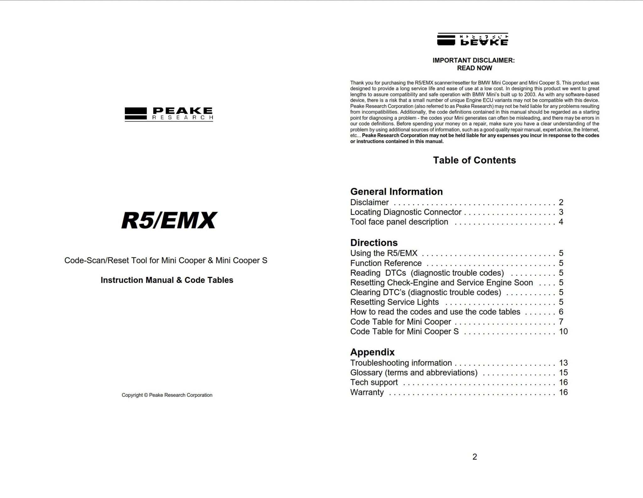 Comprehensive MINI Cooper Fault Codes DTC Guide: Essential Information ...