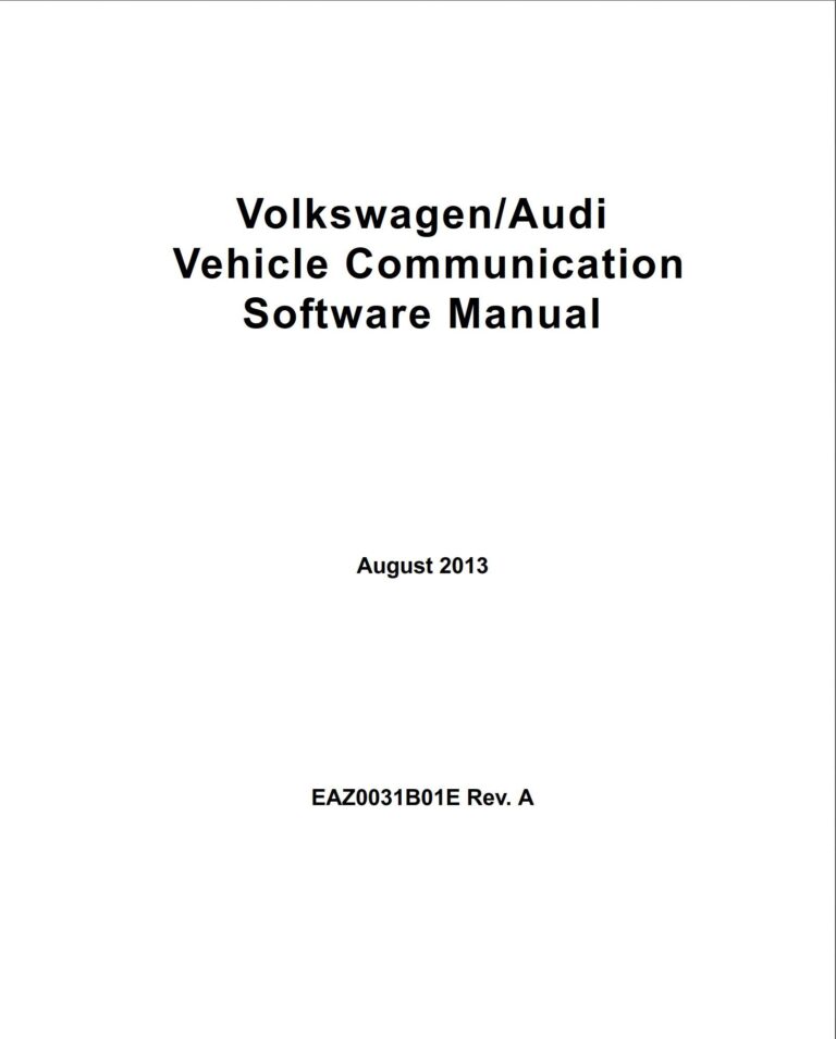 Understanding VOLKSWAGEN Fault Codes DTC: Detailed Information ...