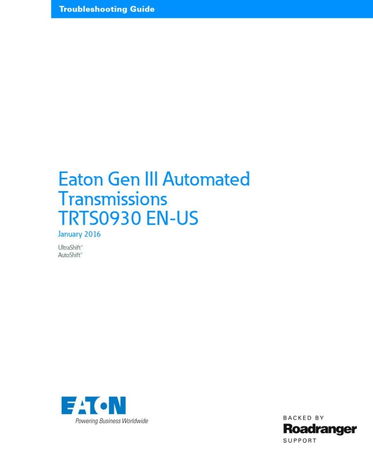 Eaton fault codes - DIY & Guides