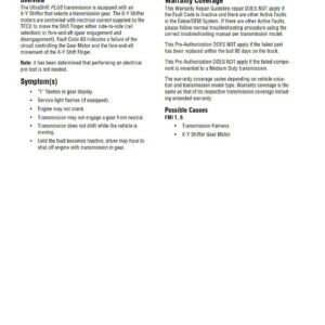 Eaton Gen 2 Autoshift Ultrashift Troubleshooting Guide - DIY & Guides