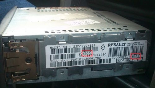 Renault Radio Code - DIY & Guides