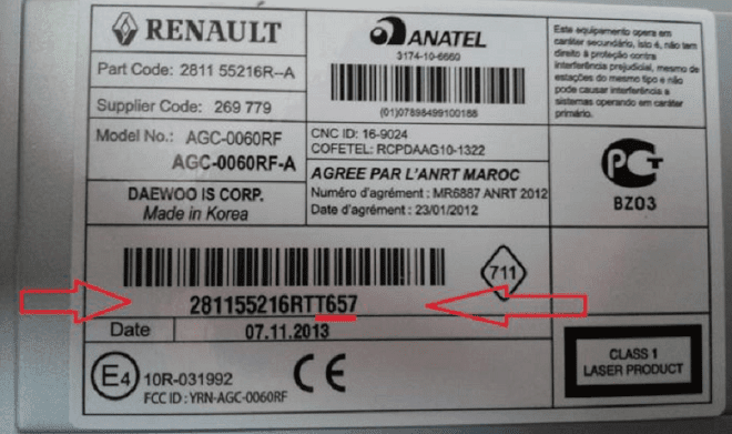 Renault Radio Code - DIY & Guides