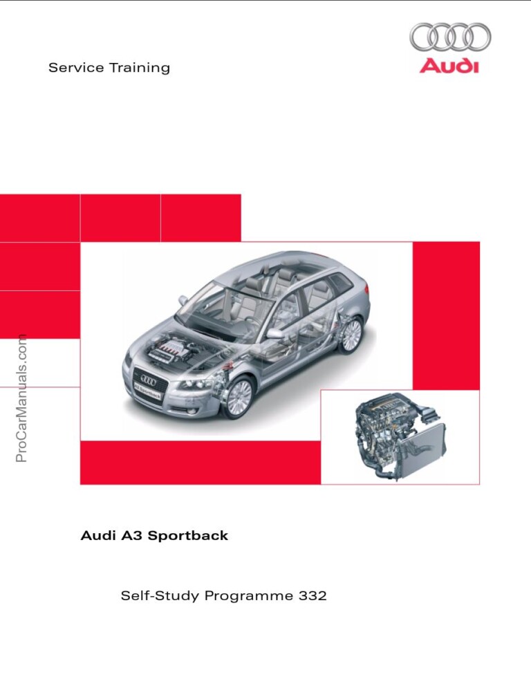 Self Study Program 332 - Audi A3 Sportback - DIY & Guides