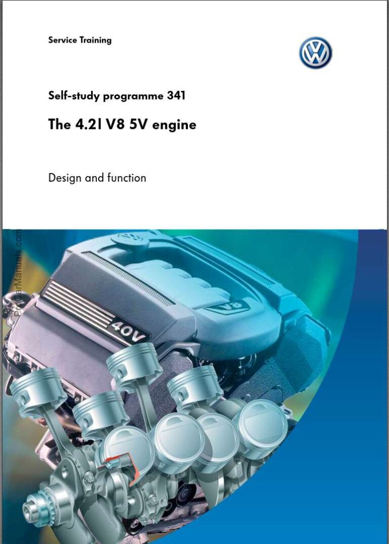 VAG SSP 341 – The 4.2L V8 5V engine - DIY & Guides