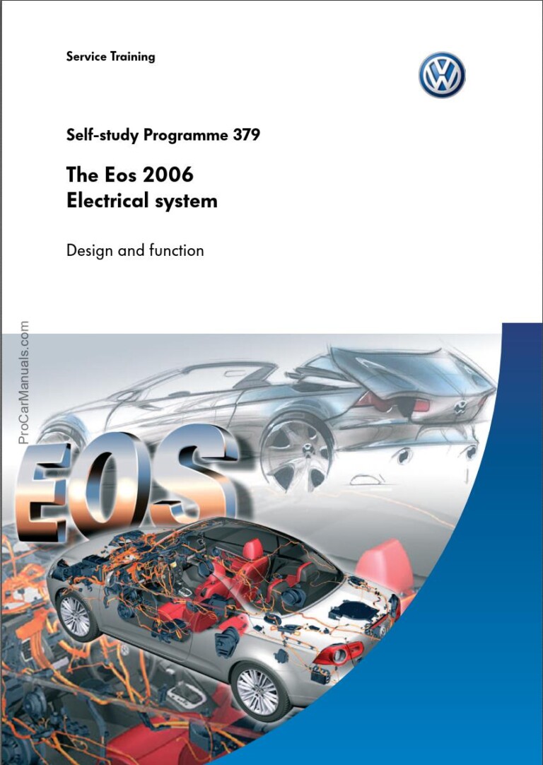 Self Study Program 379 - The Eos 2006 Electrical system - DIY & Guides