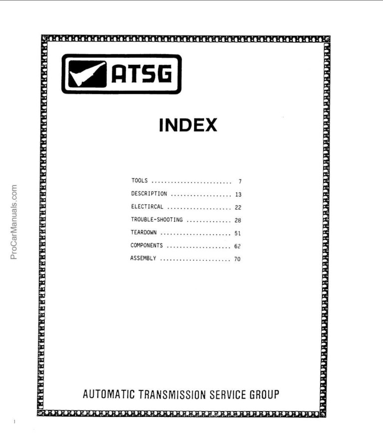 RENAULT MB1 MJ3 – ATSG (Automatic Transmission Service Group) - DIY ...